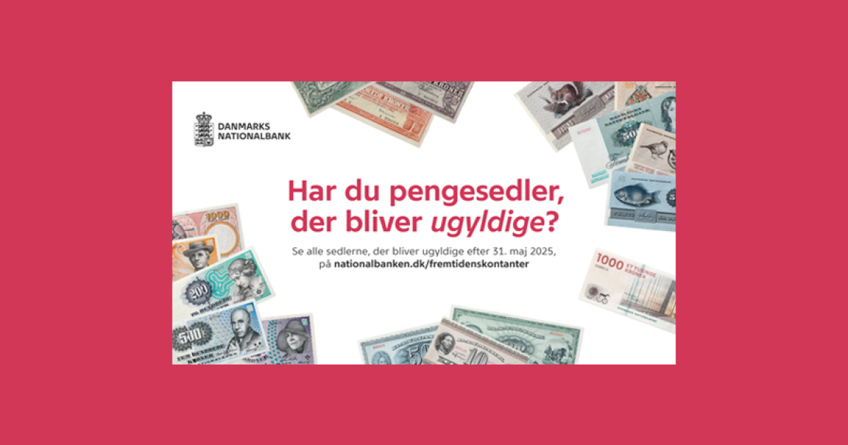 Har du pengesedler, der bliver ugyldige? | KøgeBibliotekerne